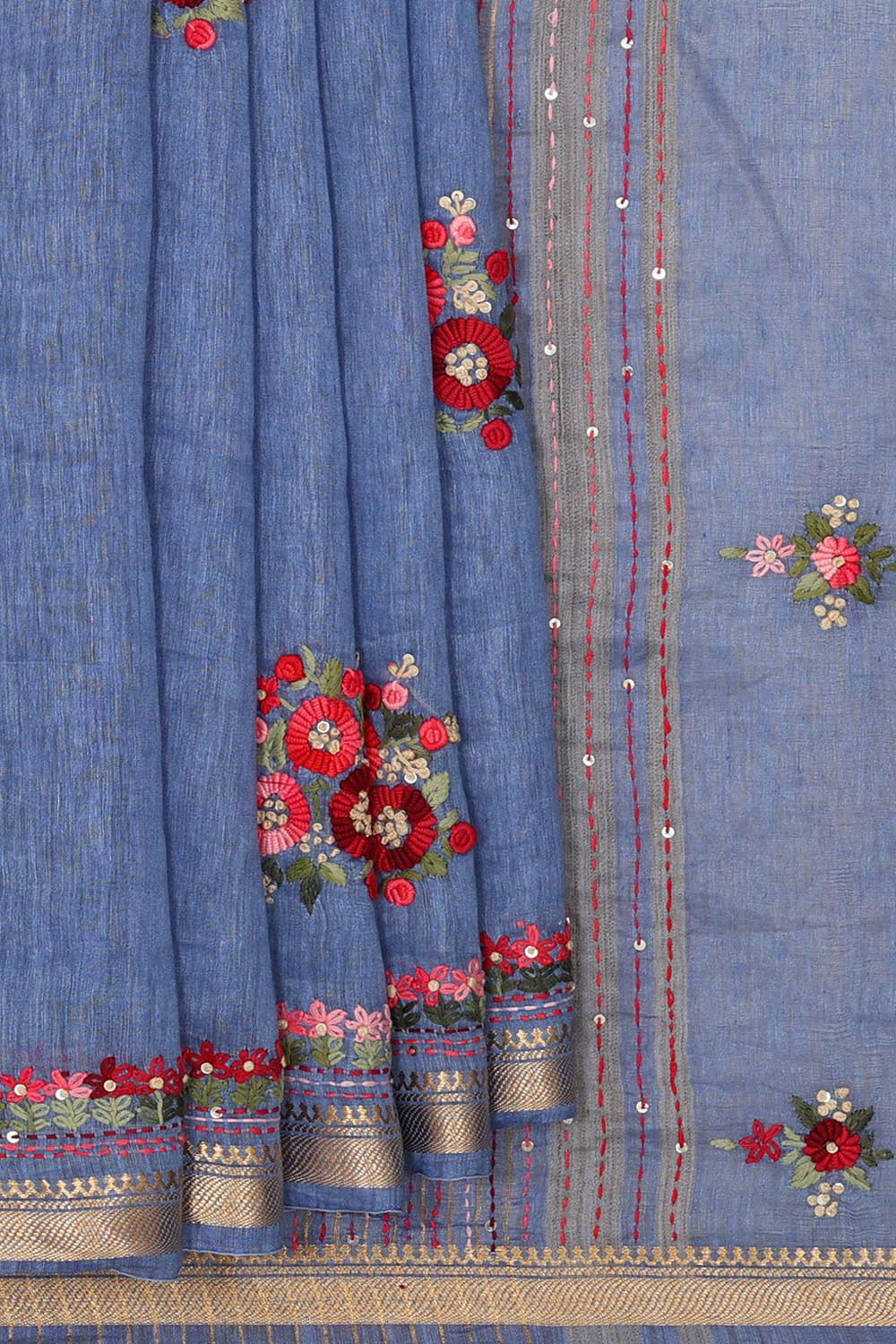 Linen Sarees – Kalanjali