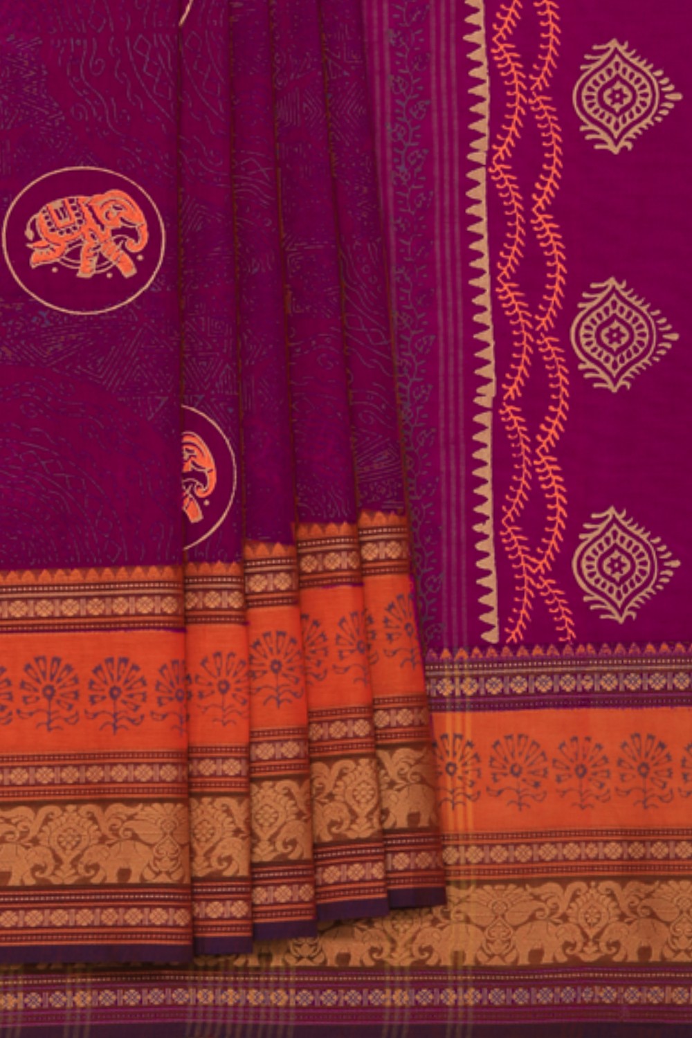 Handcrafted Sarees – Kalanjali